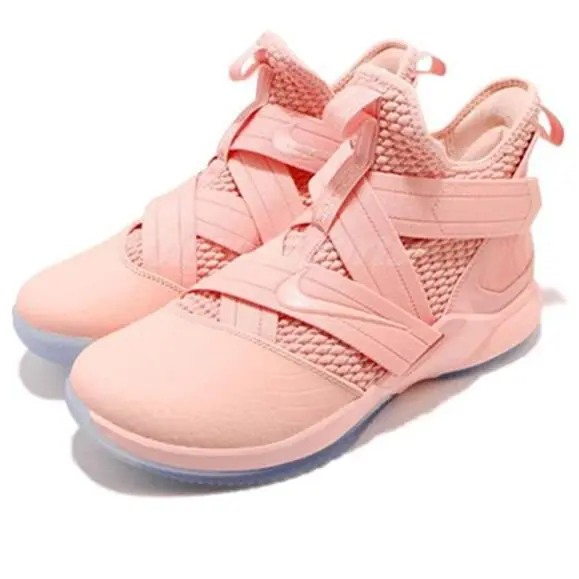 Nike Lebron Soldier 12 Sfg Ep Athletic Sneakers - Pink