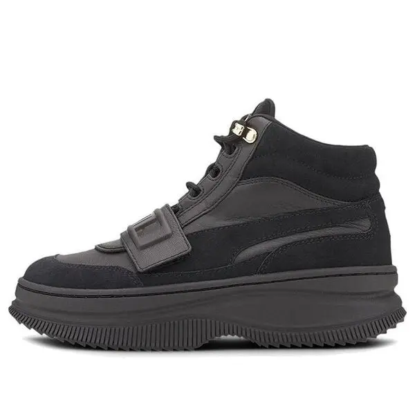 PUMA Deva Suede High Top Sneakers - Black