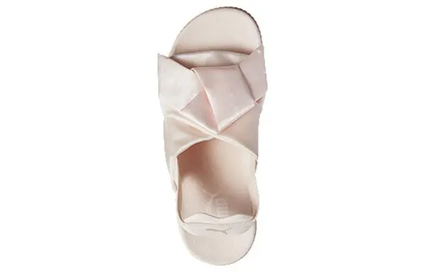 PUMA Platform Slide Sandals With Bow Detailing