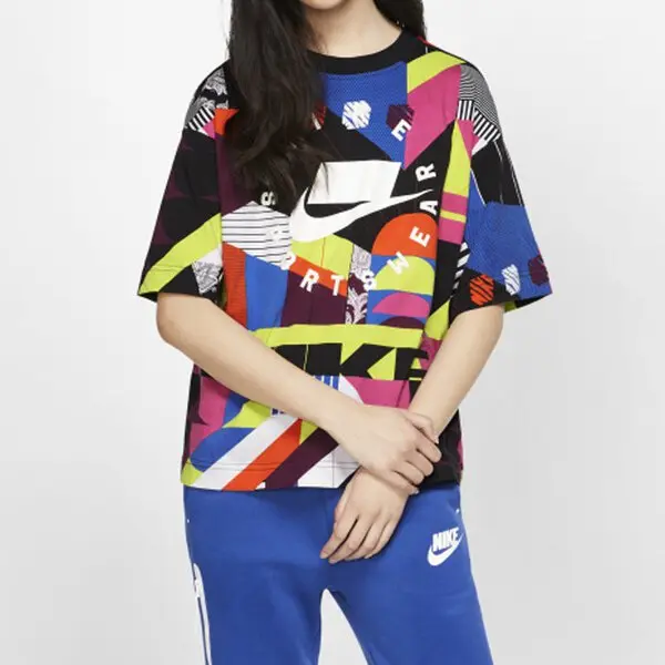 Nike Loose Fit Short Sleeve T-shirt - Multi-color