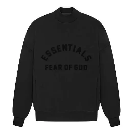 Fear Of God Ss23 Crewneck - Jet Black
