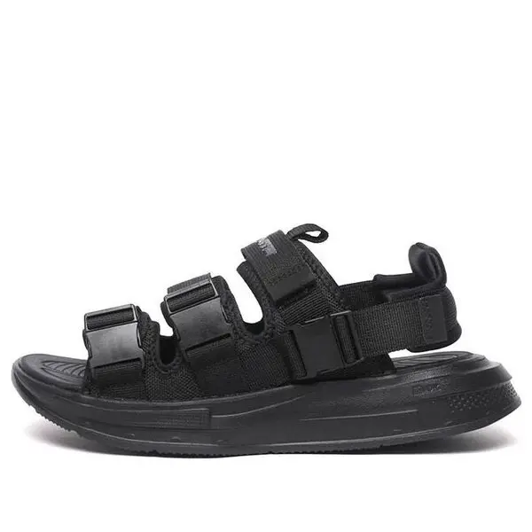 ANTA Sandals With Buckled Straps - Black