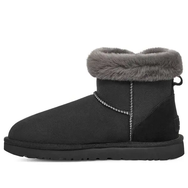 UGG Classic Heritage Fluff Boots - Black