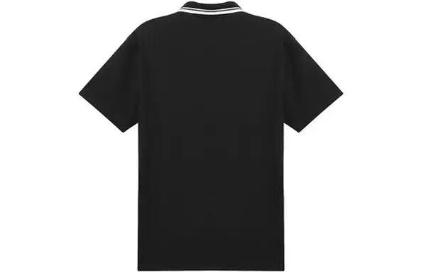 NEW BALANCE Classic Short Sleeve Polo Shirts Asia Sizing 'black White