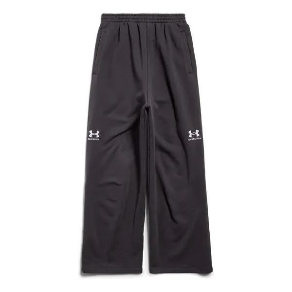 Balenciaga X Under Armour Baggy Sweatpants 'black White - Black/white