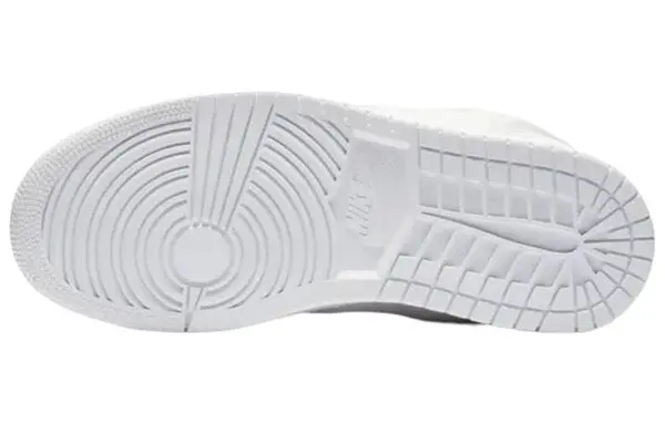 JORDAN 1 Retro High Zip Sneakers - White/university Red