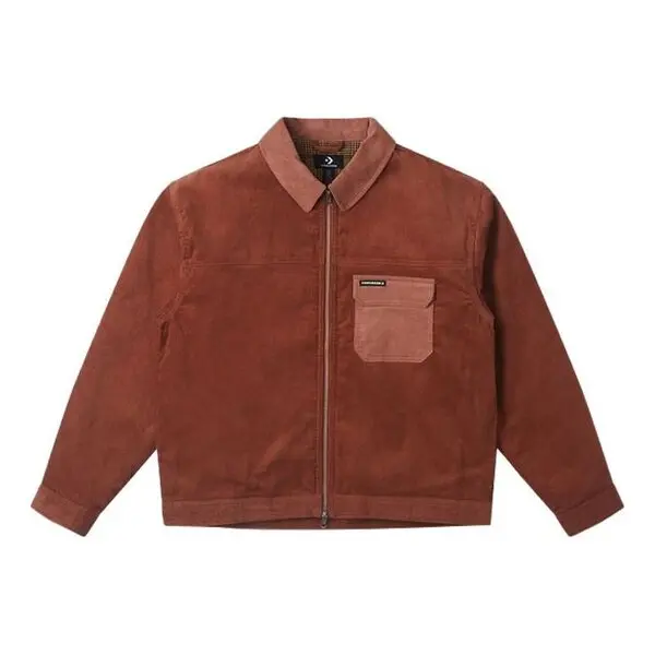 CONVERSE Seasonal Cord Padded Jacket - Brown