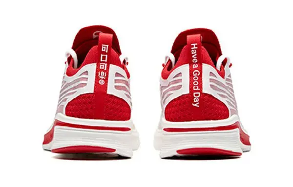 ANTA X Coca Cola "white Red" Sneakers