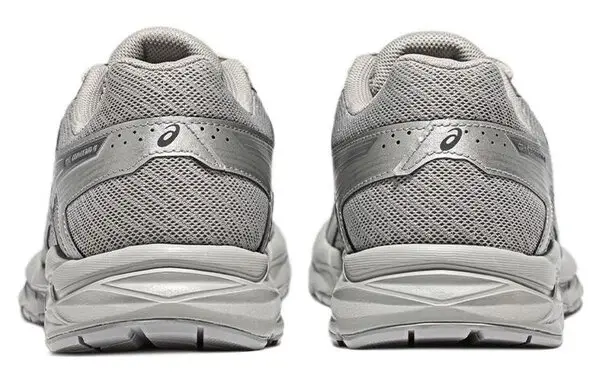 Asics Athletic Running Sneakers - Grey/black/silver