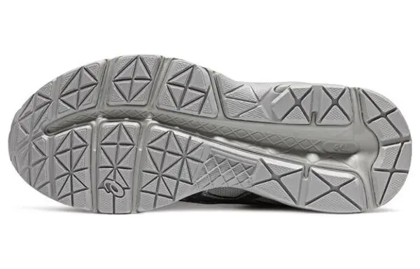 Asics Athletic Running Sneakers - Grey/black/silver