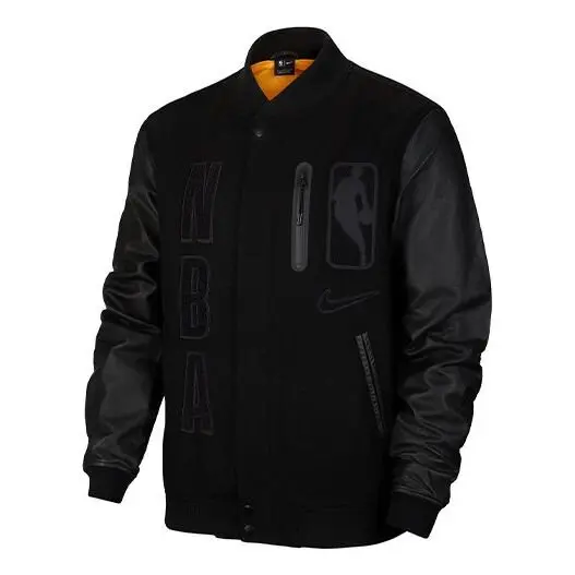 Nike Team 31courtside Nba Destroyer Jacket - Black