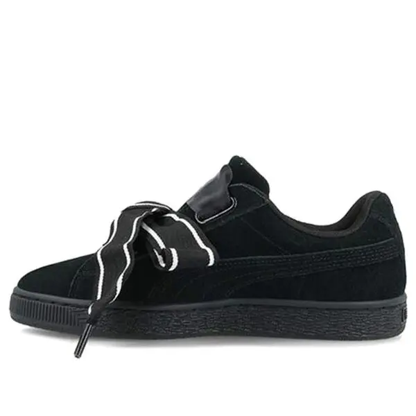 PUMA Suede Heart Satin Sneakers