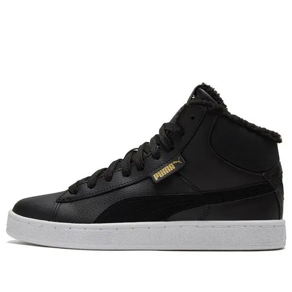 PUMA Mid-top Fleece Lined Skate Sneakers - Black