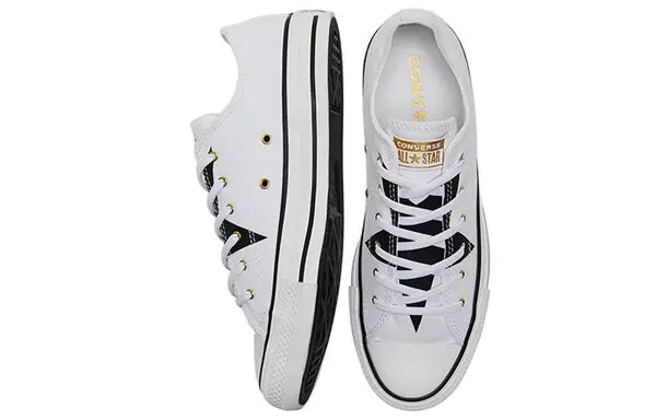 CONVERSE Chuck Taylor All Star Low Top Sneakers - White/black