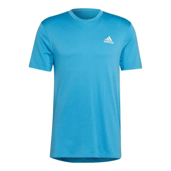 Adidas Alphabet Logo Printing Round Neck Short Sleeve T-shirt - Default Color