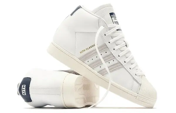 Adidas Kith X Pro Model "classics Program" High Top Sneakers