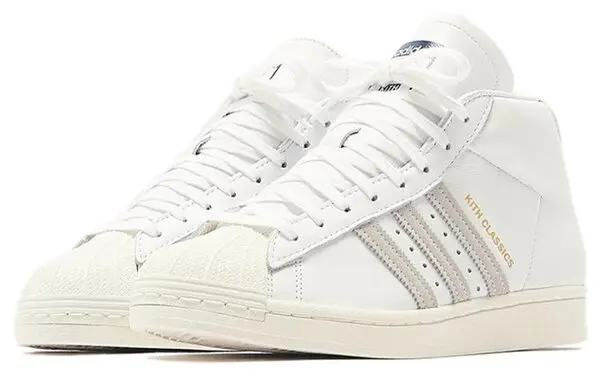 Adidas Kith X Pro Model "classics Program" High Top Sneakers