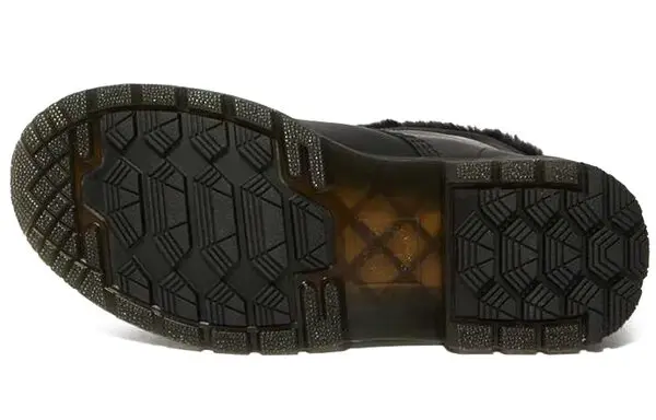 Dr. Martens 1460 Kolbert Wintergrip Faux Fur Lined Boots - Black
