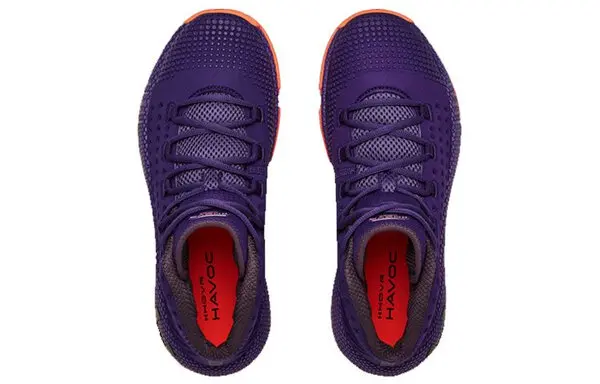 Under Armour Hovr Havoc 2 High Top Athletic Sneakers - Purple