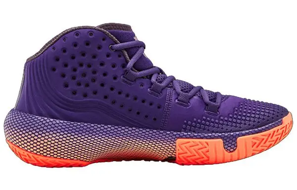 Under Armour Hovr Havoc 2 High Top Athletic Sneakers - Purple