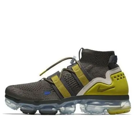 Nike Vapormax Utility 'ridgerock' Sneakers - Grey/yellow