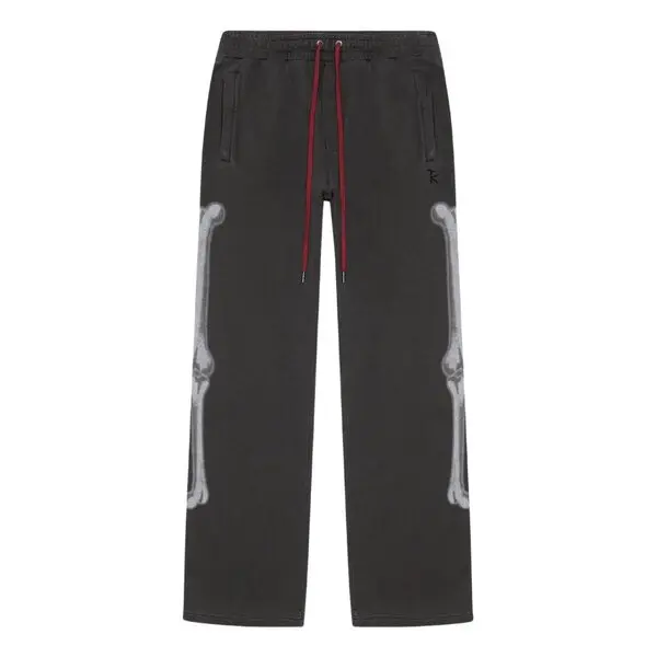 Ksubi X Trippie Redd Skeleton Trak Faded Sweatpants - Black