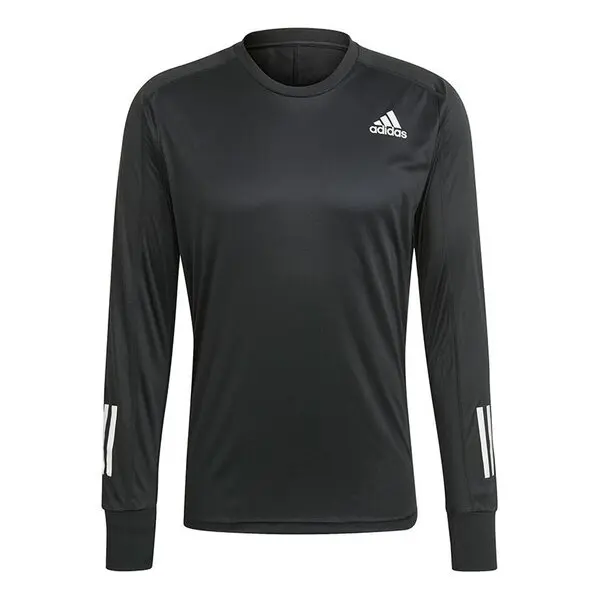 Adidas Own The Run Long Sleeve Top - Black