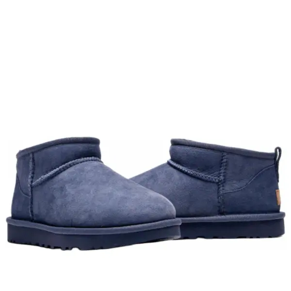 UGG Classic Ultra Mini Ankle Boots - Blue