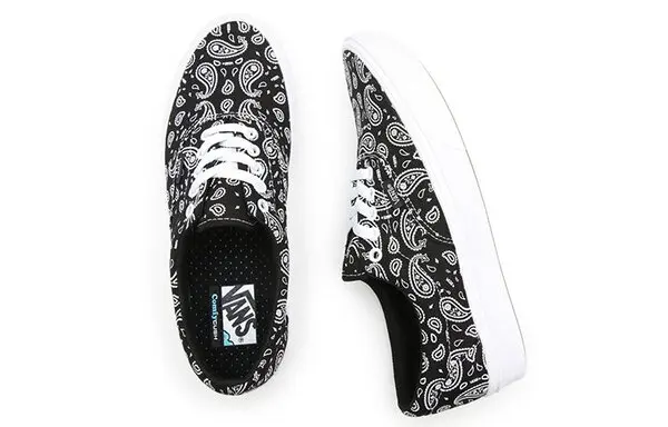 VANS Comfycush Era Paisley Low Top Sneakers - Black