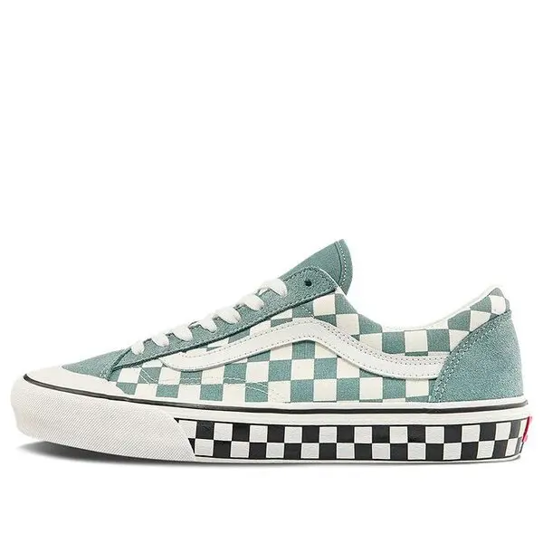 VANS Style 36 Sf Checkerboard Low Top Sneakers - Green