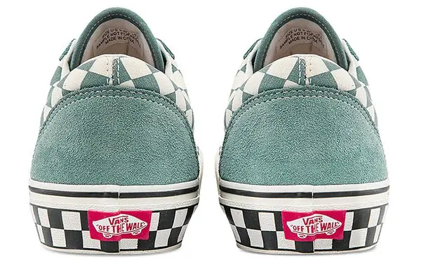 VANS Style 36 Sf Checkerboard Low Top Sneakers - Green