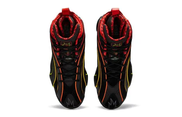 REEBOK Maison Margiela X Hot Ones Shaqnosis 'scoville Levels' Sneakers - Black