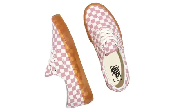 VANS Era Checkerboard Sneakers - Pink/white