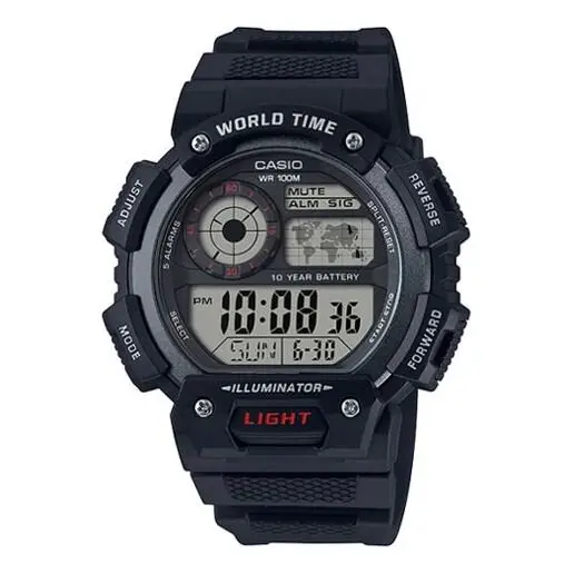 Casio G-shock Digital Watch With Shockproof Strap