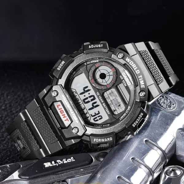 Casio G-shock Digital Watch With Shockproof Strap