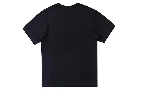 Play Comme Des Garcon Short Sleeve T-shirt - Black