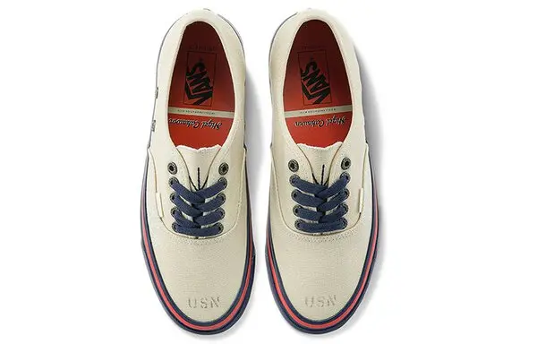 VANS Nigel Cabourn X Og Authentic Lx "usn" Low Top Sneakers - Khaki