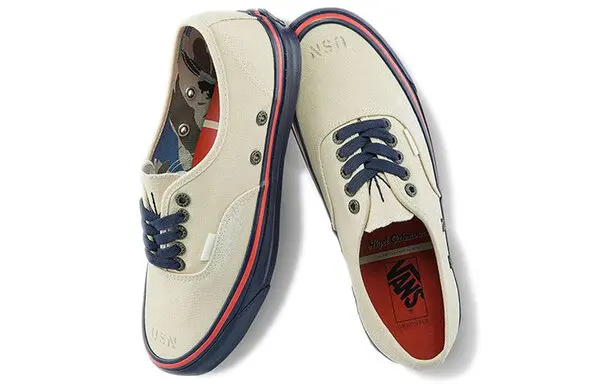 VANS Nigel Cabourn X Og Authentic Lx "usn" Low Top Sneakers - Khaki