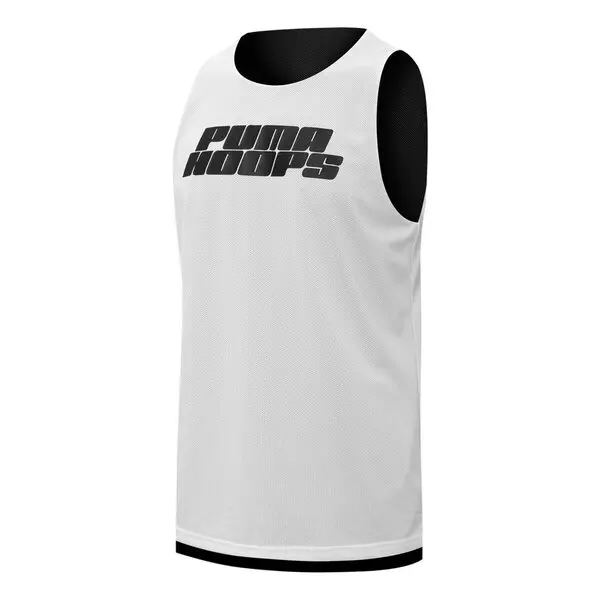 PUMA Give And Go Reversible Tank - White/grey