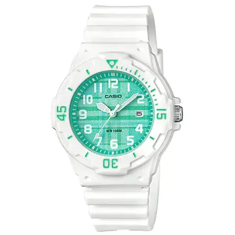 Casio Analog Resin Band Watch - Peppermint Green