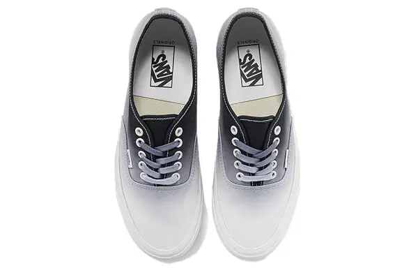 VANS Og Authentic Lx Dip Dye Sneakers - Black/white