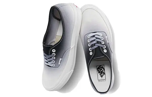VANS Og Authentic Lx Dip Dye Sneakers - Black/white