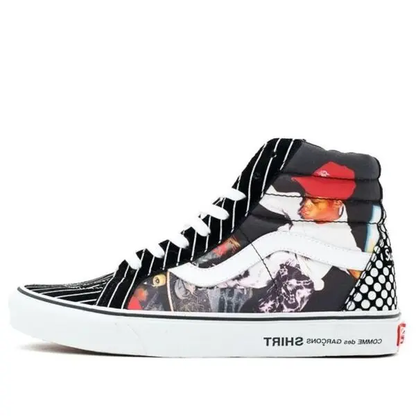 VANS X Supreme X Comme Des Garcons Sk8-hi Reissue Sneakers - Black