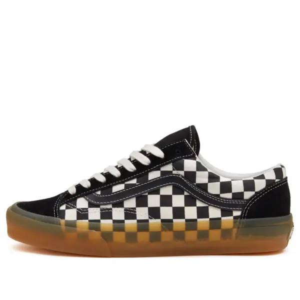 VANS Style 36 Double Light Gum Sneakers - Black/white