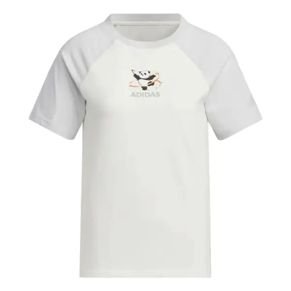 Adidas T-shirt - White/grey
