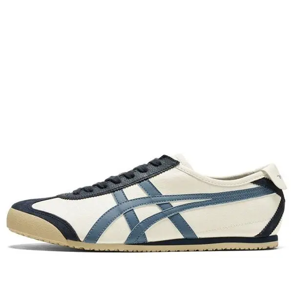 Onitsuka Tiger Mexico 66 Low Top Sneakers - White/navy/blue