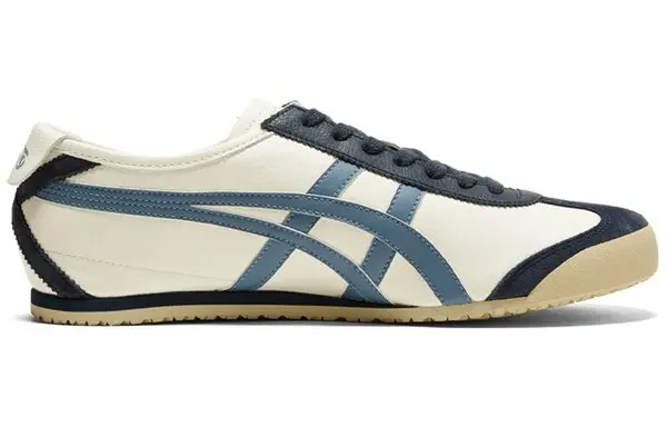 Onitsuka Tiger Mexico 66 Low Top Sneakers - White/navy/blue