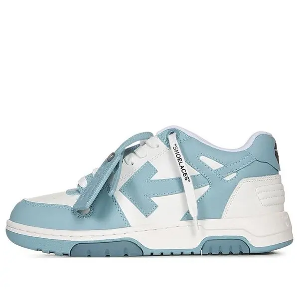 Off-White Out Of Office Low-top Sneaker - Teal/white