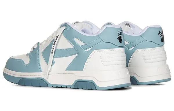 Off-White Out Of Office Low-top Sneaker - Teal/white
