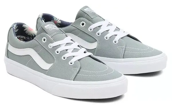 VANS Sk8-low "smell The Flowers" Sneakers - White/grey